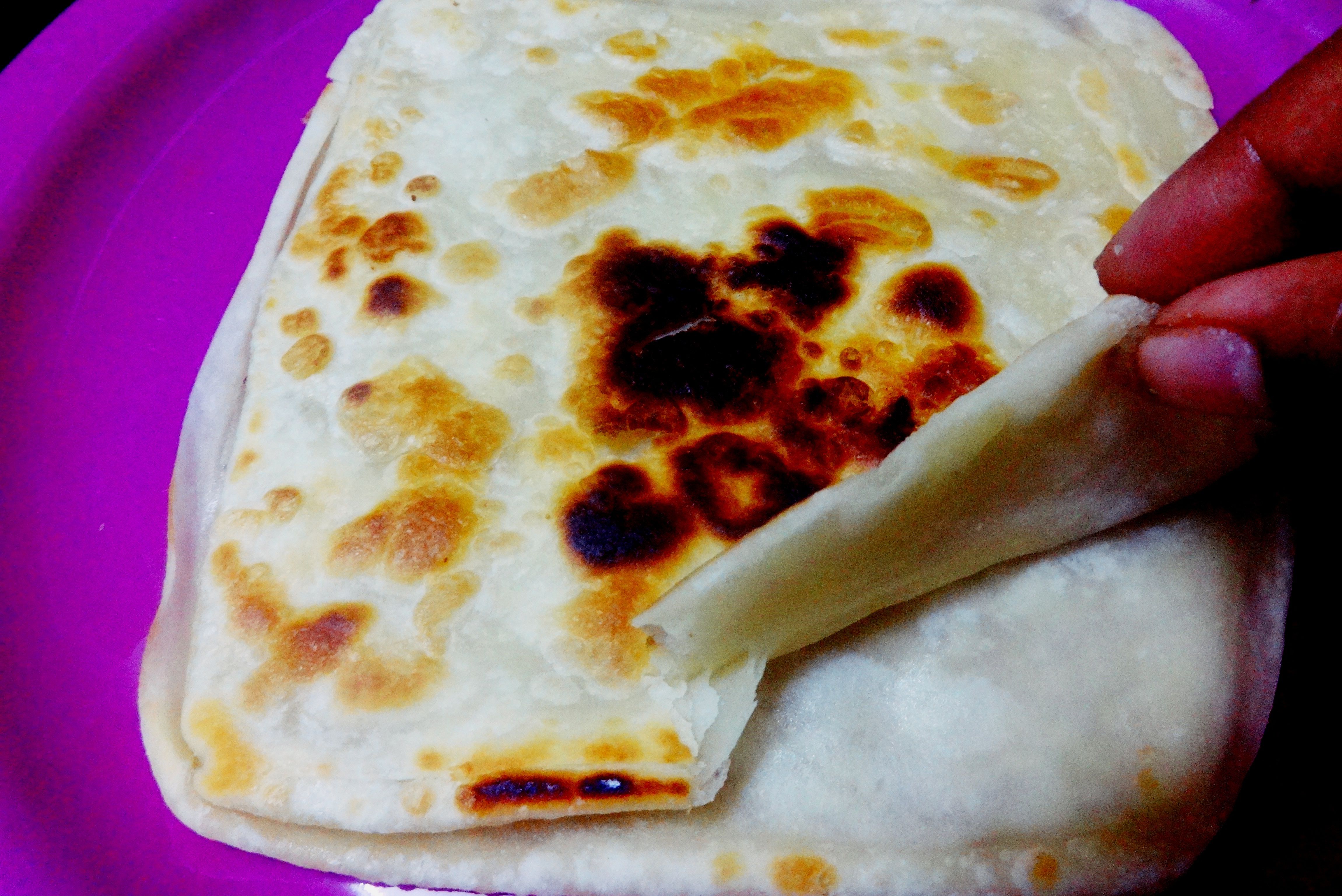 Layered paratha