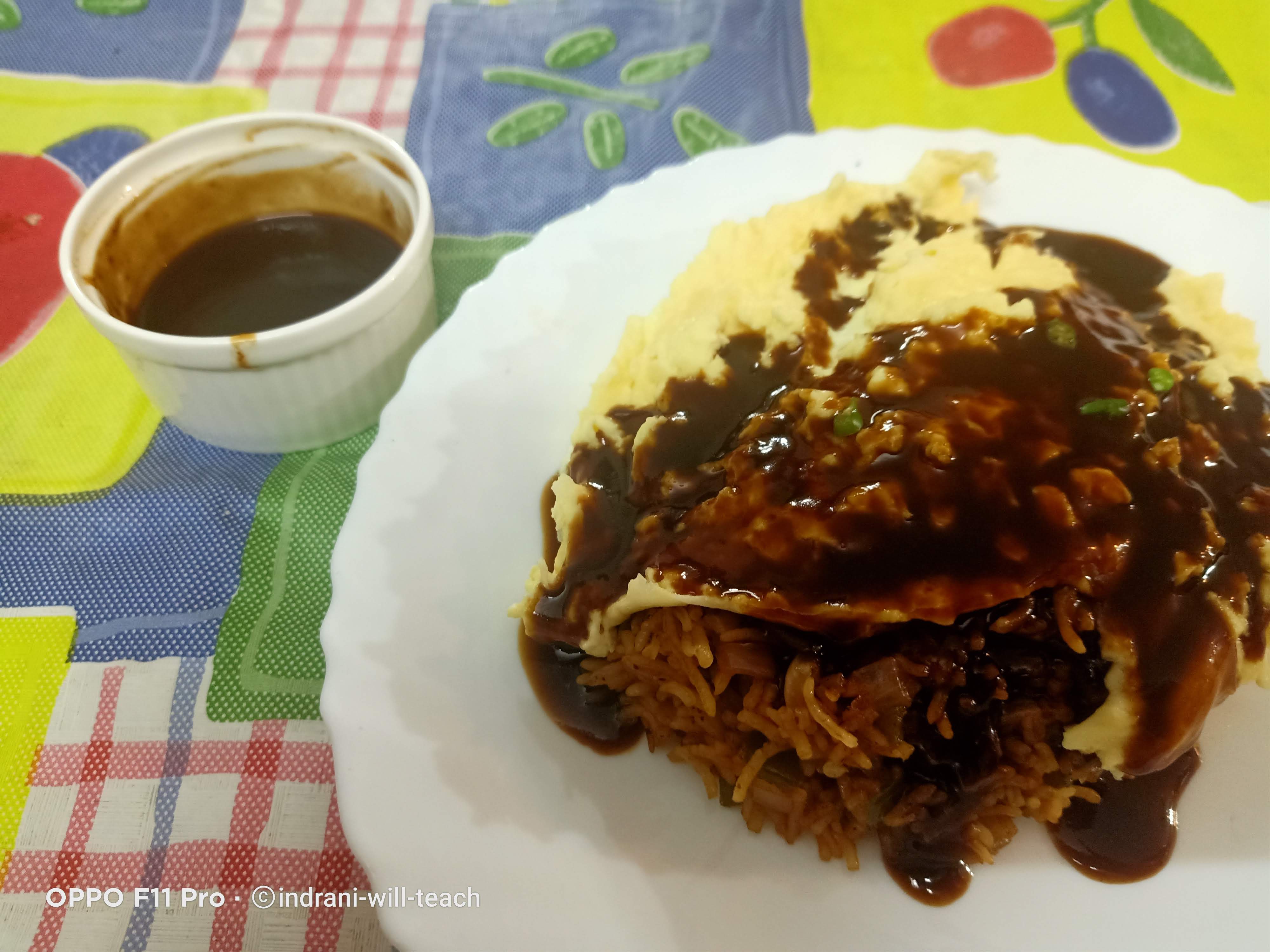 Omurice recipe | Japanese rice omelette – Indrani’s recipes cooking and ...