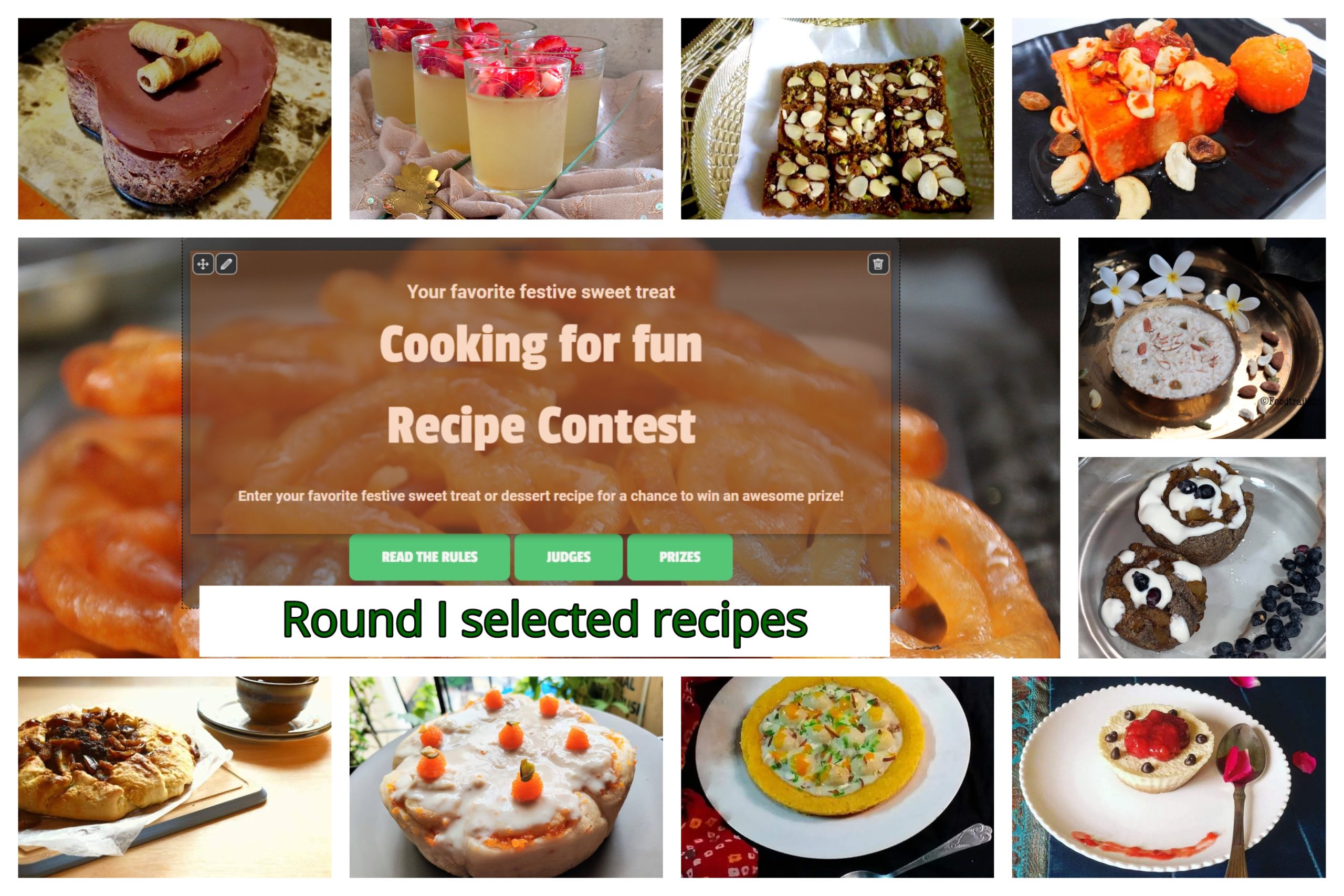 Contest Round 2 terms and rules | Indrani's recipes cooking and travel blog